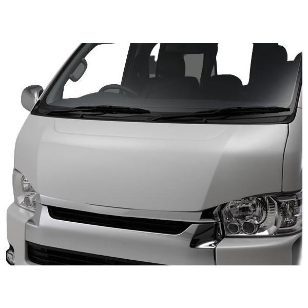 es-1213-4 CRS シーアールエス ハイエース 200系 ワイドボディ PROGRESS バッドパネル FRP製 4-8型用※9型不可 ボンネットフード エセックス ESSEX / CRS 200 ハイエース ワイド HIACE /...