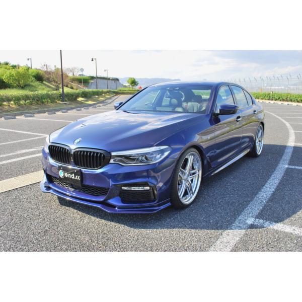 BMW 5シリーズ G30/31 M-sport フロントリップスポイラー FRP フロントリップ エンドシーシー end.cc BMW 5 series (G30/G31) BMW 5 series G