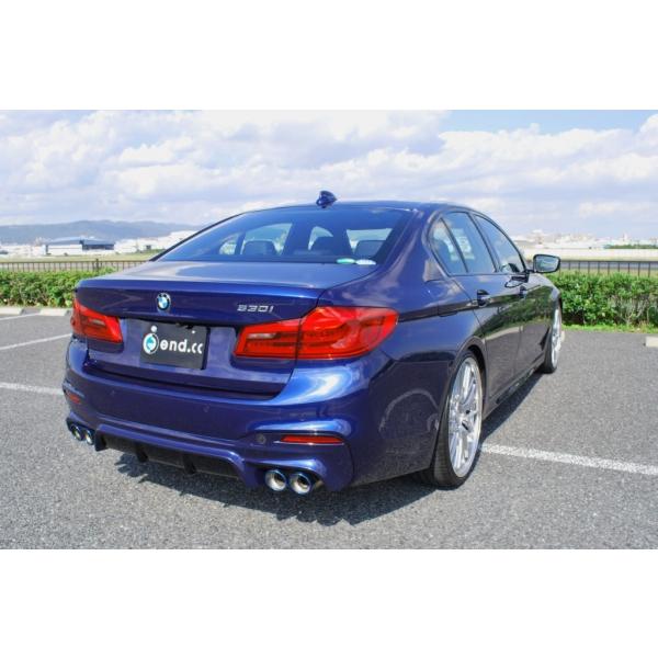 商品タグ：13867 BMW 5シリーズ G30/31 M-sport リアディフューザー FRP リアアンダー / ディフューザー エンドシーシー end.cc BMW 5 series (G30/G31) BMW 5 series G