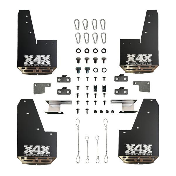TLC-MF-01 ランドクルーザー 250 (GX除く) マッドフラップ ブラック マッドフラップ オートフラッグス X4X AutoFlags ランドクルーザー 250 LAND CRUISER /ランドクルーザー