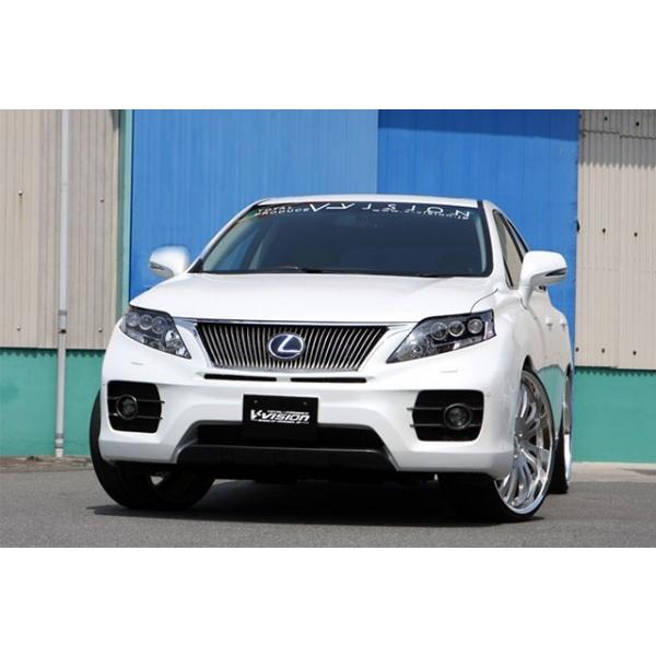 商品タグ：13864 V-VISION-RX350-001 レクサス LEXUS RX350/RX450h エアロ2点KIT(フロント・リア 2点セット） エアロ 2点 セット(フロントバンパー/リアバンパー) ブイビジョン