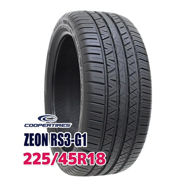 ■COOPER ZEON RS3-G1 225/45R18 95W【XL】：外径：662mm　幅：225mm　推奨リム幅：7.5J XL規格：○■タイヤの外径、幅のスペック値は実寸と若干異なる場合がございますので予めご了承ください。■■CO...