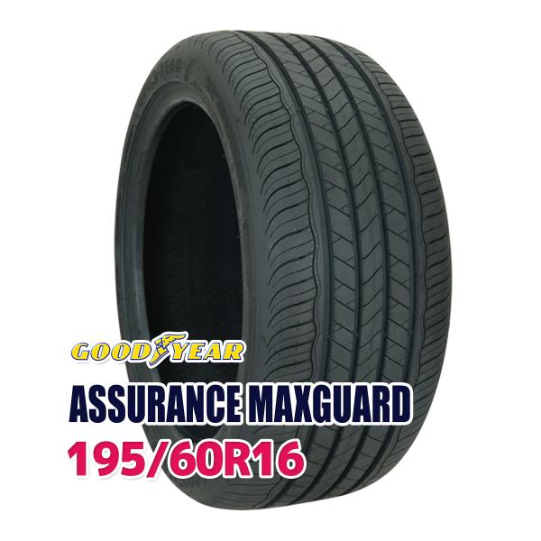 ■GOODYEAR ASSURANCE MAXGUARD 195/60R16 89V：外径：640mm　幅：202mm　推奨リム幅：6J XL規格：×■タイヤの外径、幅のスペック値は実寸と若干異なる場合がございますので予めご了承ください。■...
