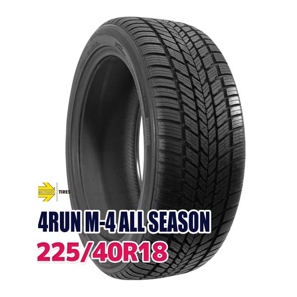 ■MOMO Tires 4RUN M-4 ALL SEASON 225/40R18 92Y【XL】：外径：634mm　幅：231mm　推奨リム幅：8J XL規格：○■タイヤの外径、幅のスペック値は実寸と若干異なる場合がございますので予めご了...