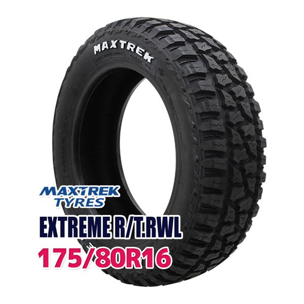 ■MAXTREK EXTREME R/T.RWL 175/80R16 91S：外径：686mm　幅：177mm　推奨リム幅：5J XL規格：×■タイヤの外径、幅のスペック値は実寸と若干異なる場合がございますので予めご了承ください。■■中国の...