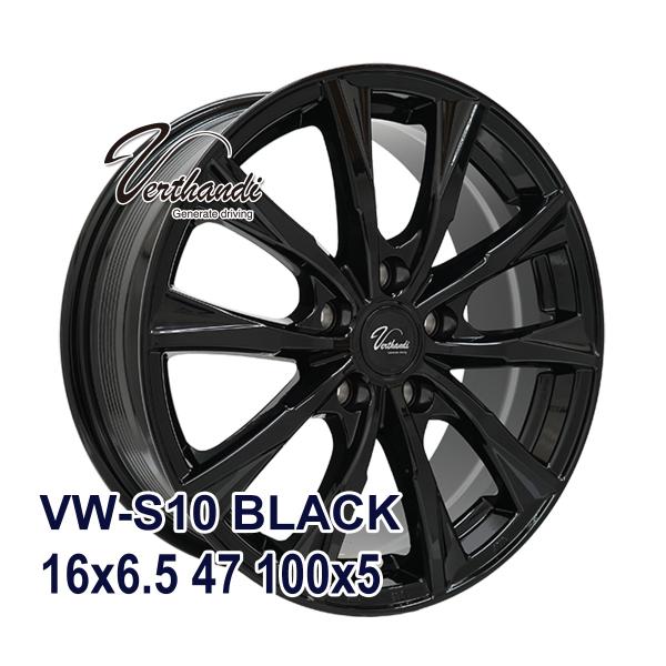 ■ホイール：Verthandi VW-S10 16x6.5 +47 100x5 BK■タイヤ：GOODYEAR EAGLE #1 NASCAR PLUS.RWL 215/65R16 109/107R■XL規格：× ■タイヤ製造国:日本■適合...