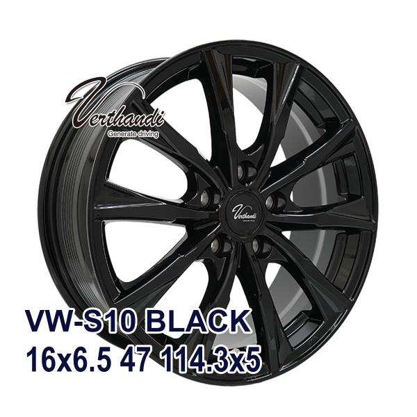 ■ホイール：Verthandi VW-S10 16x6.5 +47 114.3x5 BK■タイヤ：GOODYEAR EAGLE #1 NASCAR PLUS.RWL 215/65R16 109/107R■XL規格：× ■タイヤ製造国:日本■...