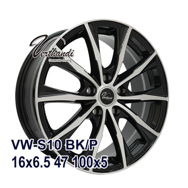 ■ホイール：Verthandi VW-S10 16x6.5 +47 100x5 BK/P■タイヤ：GOODYEAR EAGLE #1 NASCAR PLUS.RWL 215/65R16 109/107R■XL規格：× ■タイヤ製造国:日本■...