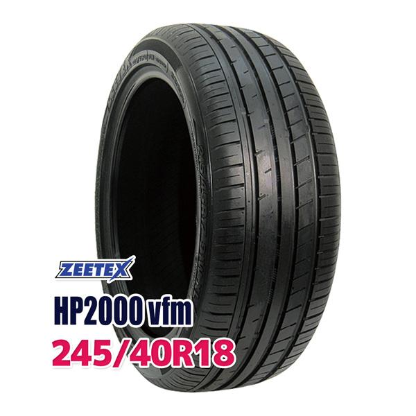 ■ZEETEX HP2000 vfm 245/40R18 97Y【XL】：外径：653mm　幅：248mm　推奨リム幅：8.5J XL規格：○■タイヤの外径、幅のスペック値は実寸と若干異なる場合がございますので予めご了承ください。■■ドバイ...