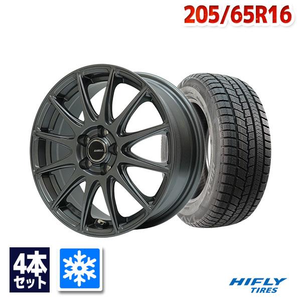 ■ホイール：EMBELY S12 16x6.5 48 114.3x5 GM■タイヤ：HIFLY Win-turi 216 スタッドレス 205/65R16 95H■XL規格：× ■タイヤ製造国:中国■適合車種：CR-V,セレナ,ティアナ