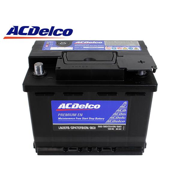 メーカー：ACDelco品名：バッテリー管理番号：q559品番：LN2EFB仕様：【ターミナル】トップ【サイズ(長×幅×高/mm)】245×175×190【CCA値】560(EN)/560(SAE)【容量】100(RC/min)※ご注文前に...