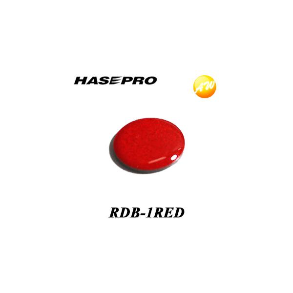 RDB-1RED リフレクション　ドアボルトエンブレム　6ピース レッド ハセプロ