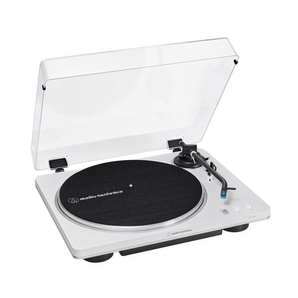 AT-LP70X WS(ホワイト/シルバー) audio-technica [オーディオテクニカ] フルオートターンテーブルレコードに向き合う、大切な時間を快適に。アップデートも可能な高音質フルオート式モデル