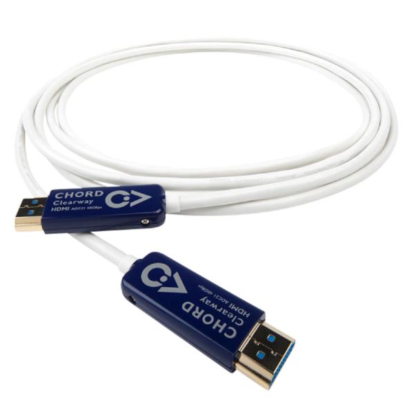 Clearway HDMI [10.0m] Andantelargo [アンダンテラルゴ] HDMI 2.1対応光HDMIケーブルご好評をいただいている「C-シリーズ 」の構造を元に、各部にこだわりのアップグレードを施したものが「 クリアウ...