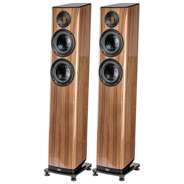 VELA FS 407.2 [ウォルナット・ハイグロス] ELAC [エラック] トールボーイスピーカー [ペア]無類の完成度を誇る VELA が JET6 搭載で無双の領域へ!