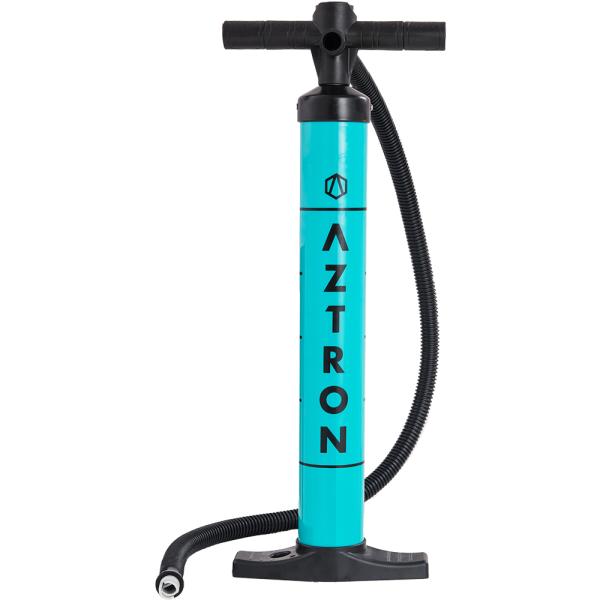 ■サイズ：65×25×8cm■容量：2.4L■重量：1.25kg■空気圧：MAX 27.5psi●SUP用のダブルアクションハンドポンプ。●押しても引いても空気が入り、迅速かつ簡単に膨らませることが可能。●スイッチによってシングルアクション...