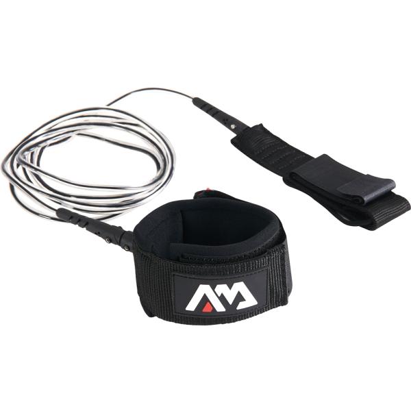 ■長さ：約2.7m●サーフィン用のリーシュコードです。●足首に取り付ける部分は6mm厚のネオプレン素材で肌触りが快適。●コードとバンドの接続部は360度回転するステンレススイブルベースを使用し、コードが絡まりにくい仕様になっています。●取り...