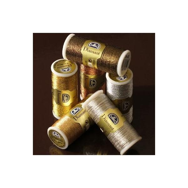 「DMC Diamant(ディアマント)」は、ダイヤモンドのようなリュクスな輝きにMade in JAPANの高品質をプラスしたメタリック刺繍糸です。いままでにない「しなやかさ」を備え、従来のラメ糸に見られたバラけや引っかかりを軽減し、心地...