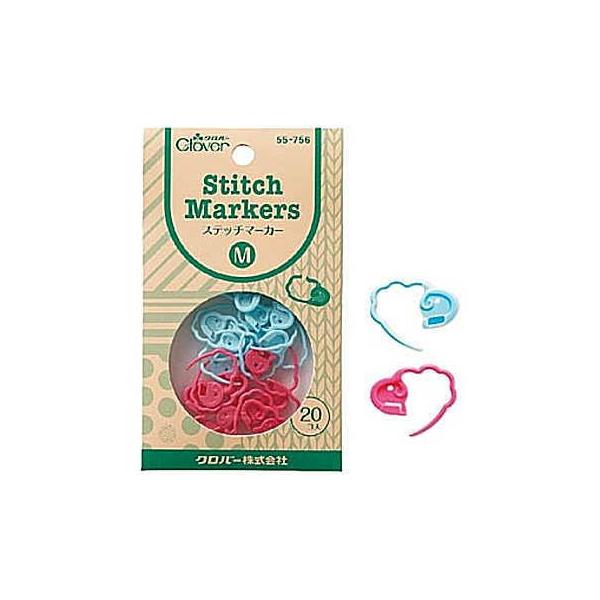 使いやすいモコモコ形状のマーカーです。 靴下やレースなど、細番手の糸に合うミニサイズ。段数のカウントや編み方が変わるポイントなど、 目印を付けたい編み目にかけて使います。どんな色の糸でも目立つ楽しくて可愛いカラーです。収納に便利なケース付き...