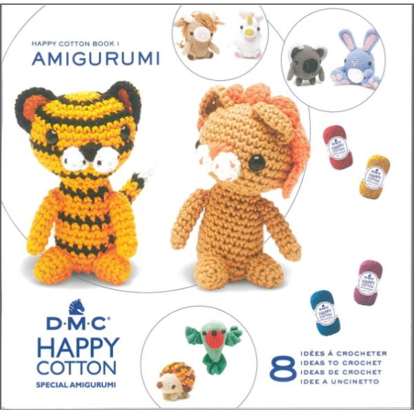 HAPPY COTTON BOOK 1  　【　TAKE ONE SHAPE　】8デザイン掲載■TIGGY　&amp;　ROARY■KOALA　&amp; BUNNY■MOO　&amp;  MAGIC■PRICKLES　&amp;  HUM...