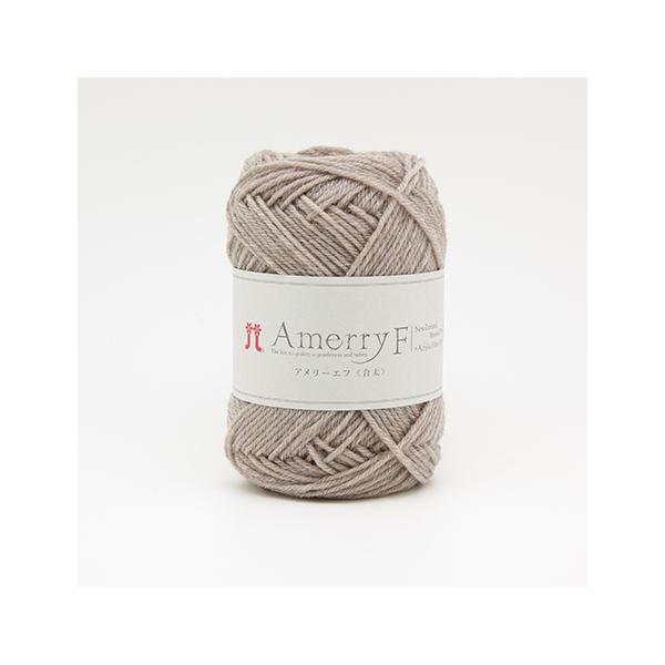 【ハマナカ】　アメリーエフ《合太》　Amerry F肌触りの良さ、編みやすさ、トップ染めならではの色目に定評のあるアメリーに、《合太》タイプが登場。原料のニュージーランドウールは、クリンプ(毛のちぢれ)が強いので大きく膨らみ、空気を多く含み...
