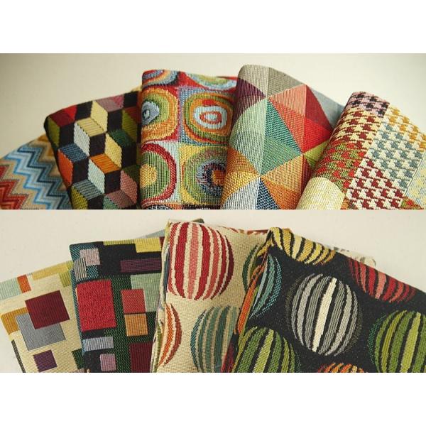 カットクロス　はぎれ　ハギレ　ゴブラン織　ゴブラン　アニマル　アニマル柄　花柄　フラワーやや厚手でハリがあり、しっかりとした生地です。幾何学模様や千鳥柄など、様々なデザインがあり、カラフルな色目も目を引きます。バッグやポーチ、インテリア雑貨...