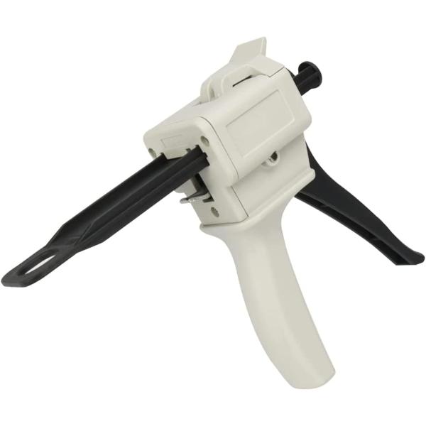 軽量で耐久性のある高強度プラスチックで仕上げたディスペンサーガンです。スムーズなハンドル操作で、型取りに欠かせない歯科材料の混合にも適しています。主剤と硬化剤を同時に出しながら混ぜ合わせていく「2液混合装置」により、ムラのない均一な状態で液...