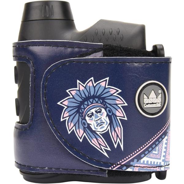 【強力マグネット付き 便利】二つ強力マグネット付きでいます。アイアンヘッドやカートなどの鉄製品を付きることて、移動する時には簡単に落下することはありません。距離計を地面に落ちた時、腰を屈めなくても拾うことができます。【両面防滑革】表と裏とも...