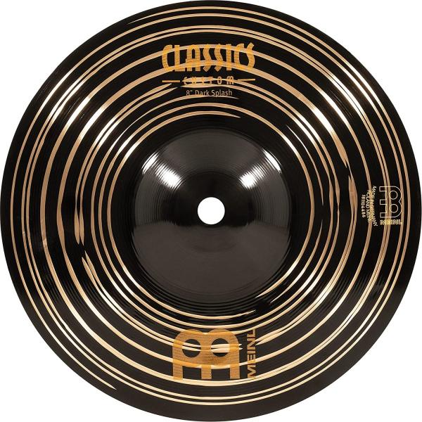 MEINL Cymbals マイネル Classics Custom Dark スプラッシュシンバル 8" Splash CC8DAS