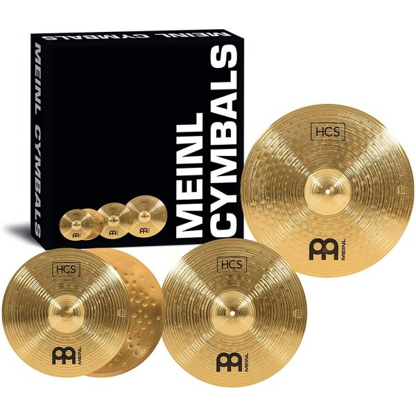 MEINL マイネル HCS シリーズ シンバルセット Complete Cymbal Set-up 14"Hihat/16"Crash/20"Ride HCS 141620