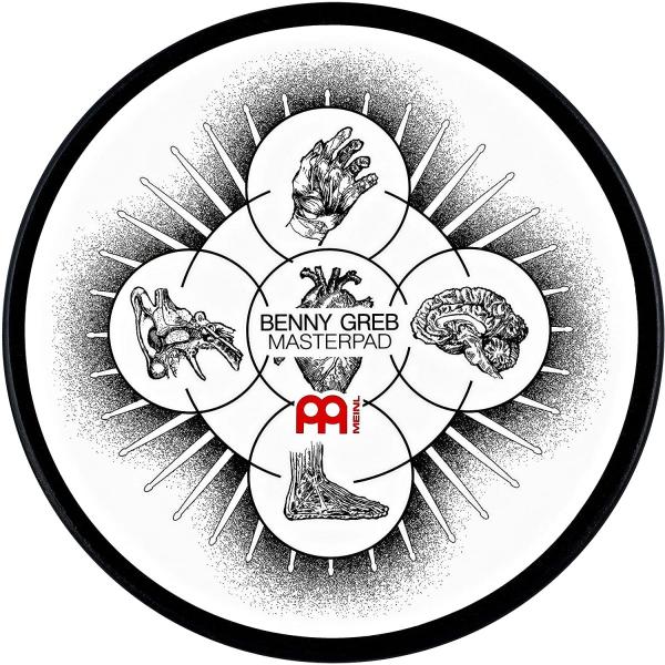 MEINL マイネル ドラム練習パッド 6" Benny Grebモデル MPP-6-BG