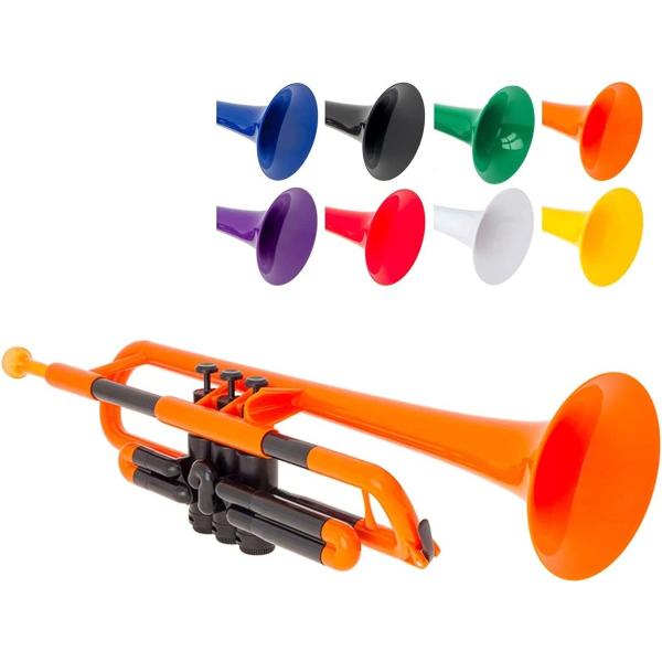 pInstruments ピーインストゥルメンツ プラスチック製管楽器 トランペット pTrumpet PTRUMPET1OR / ORANGE オレンジ