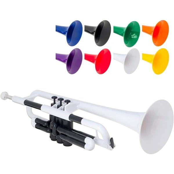 pInstruments ピーインストゥルメンツ プラスチック製管楽器 トランペット pTrumpet PTRUMPET1W / WHITE ホワイト