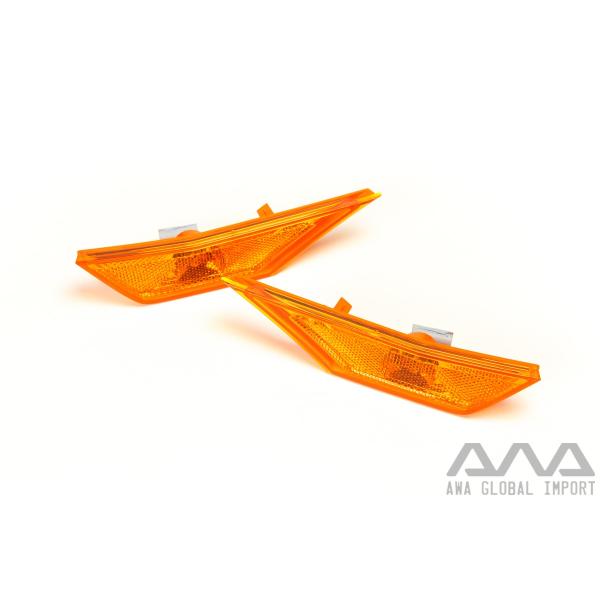US HONDA CIVIC FC1/FK7/FK8 サイドマーカー 左右セット北米2016年 - 2021年モデル適合車種　： シビック ハッチバック、セダン、タイプR FC/FK7,82017年9月 - 2020年8月内訳　： フロント...