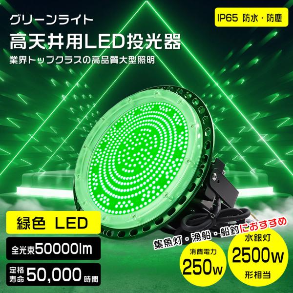 ●消費電力：250W●全光束：50000LM●照射角度：120°●ステー調節：180°●サイズ：約350*350*77mm　●重量：6kg●材質：PCカバー+アルミ+LED●電源：IP67防水MEANWELL電源●環境使用温度：-20〜+4...