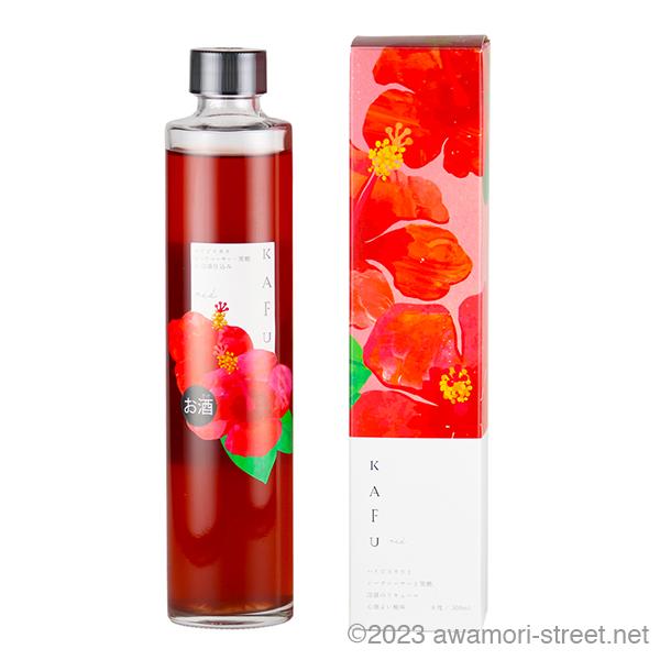 龍泉酒造の「KAFU ハイビスカス酒」は、泡盛をベースにハイビスカスの花びらで色付けし、シークヮーサー果汁やレモン果汁、アセロラ果汁を加えることでスッキリとした酸味を加え、さらに上白糖と黒糖を加えることで甘酸っぱく仕上げました。オススメの飲...