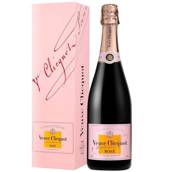 ヴーヴ・クリコ ローズラベル ロゼ 750ml ギフトボックス付き 箱付き 辛口 シャンパン フランス シャンパーニュ爆買WEEKおすすめ商品！