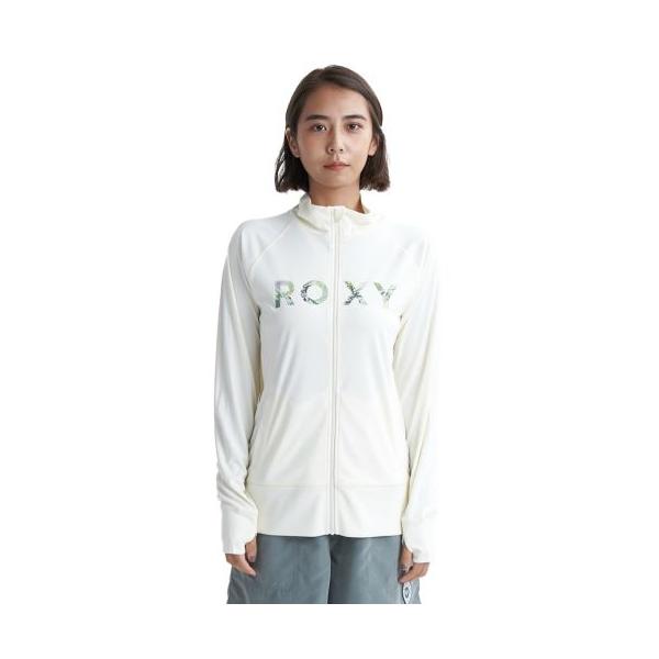 ROXY(ロキシー) ウィメンズ ラッシュガード 長袖 SIMPLY BOTANICAL LOGO STAND RLY241028（EC）ギフト使用はご注意ください★パッケージに汚れ等がある場合有り杢調の素材を使用したラッシュガード。スタン...