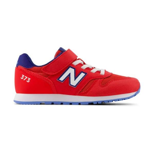 new balance(ニューバランス) ジュニアスニーカー 373 YV373PD2M（EC）ギフト使用はご注意ください★パッケージに汚れ等がある場合有り人気の「373」に、マルチカラーの新色が登場。ニューバランスらしいクラシックなカラー...