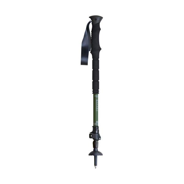 KIZAKI(キザキ) トレッキングポール-I型 KTBC-125AI 2本セット販売 Col.カーキサイズ  最長：125ｃｍ 収納：57ｃｍ 重量：240ｇ（EC）高強度ダブルストックアルミシャフト　カムレバー+回転摩擦固定高い品質と強...