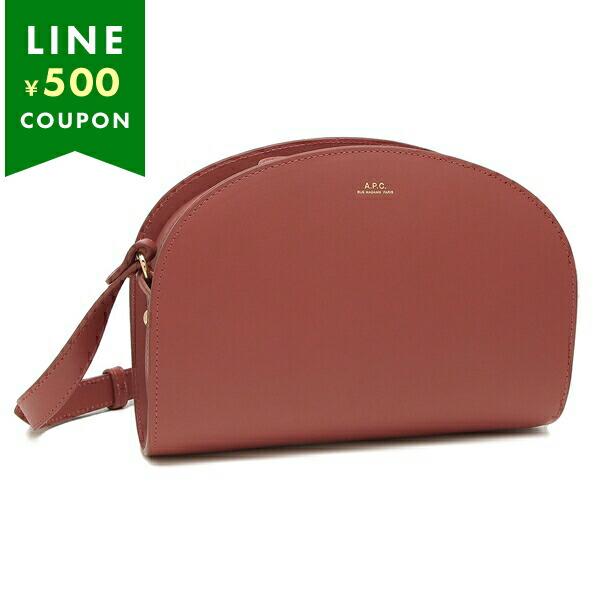 アーペーセー ショルダーバッグ ハーフムーン レッド レディース APC F61048 PXAWV GAP SAC DEMI LUNE SMOKED RED APC F61048 APC（アーペーセー）のショルダーバッグが入荷しました☆丸み...