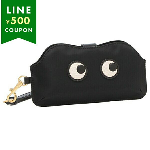 アニヤハインドマーチ メガネケース アイズ サングラスホルダー ブラック レディース ANYA HINDMARCH 5050925180283 EYES BLACK クリップ ANYA HINDMARCH 5050925180283ANYA...