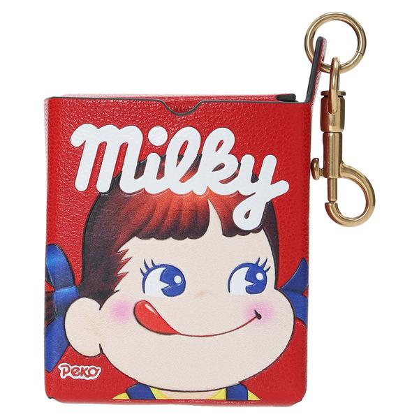 アニヤハインドマーチ キーホルダー ミルキー バッグチャーム ペコちゃん レッド レディース ANYA HINDMARCH 5050925205610 MILKY ANYA HINDMARCH 5050925205610ANYA HINDM...