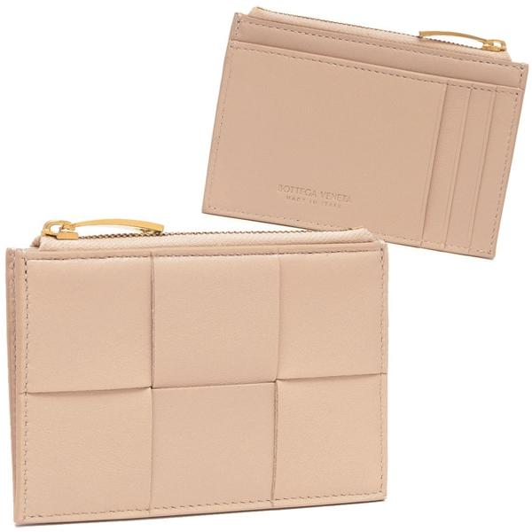 ボッテガヴェネタ フラグメントケース カードケース カセット マキシイントレチャート ミニ財布 ピンク レディース BOTTEGA VENETA 765460 VCQC4 6917 CASSETTE LOTUS GOLD コインケース BO...