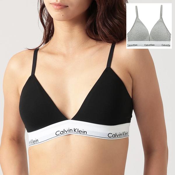 カルバンクライン アウトレット ブラレット レディース CALVIN KLEIN QF5650 MODERN COTTON LIGHTLY LINED TRIANGLE BRALETTECALVIN KLEIN（カルバンクライン）のブラレッ...