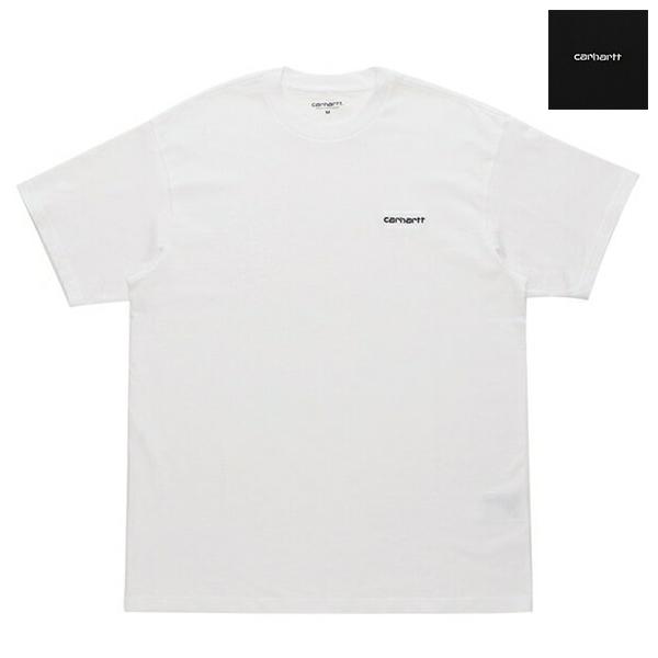 カーハート Tシャツ カットソー ショートスリーブ スクリプトエンブロイダリーTシャツ ロゴ メンズ レディース ユニセックス Carhartt WIP I030435 SS SCRIPT EMBROIDERY T-SHIRT・カラー：(1...