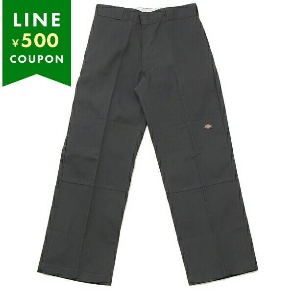 ディッキーズ パンツ ツイルダブルニー ワークパンツ レングス30 32 8.5OZ（8.5オンス） グレー メンズ Dickies 85283 0CH 85283 TWILL DOUBLE KNEE CHARCOAL GREY Dicki...