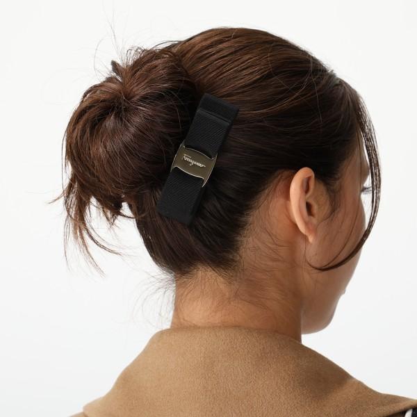 フェラガモ バレッタ アクセサリー FERRAGAMO 342019 495450 ヴァラ VARA リボン レディース ヘアアクセサリー ブラック フェラガモ 342019FERRAGAMO（フェラガモ）のバレッタが入荷しました☆気品あふ...