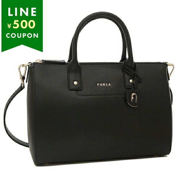 フルラ ハンドバッグ ショルダーバッグ リンダ ブラック レディース FURLA WB01287 ARE000 O6000 LINDA S TOTE C TRACOLLA ONYX スモールトート FURLA WB01287FURLA（フル...