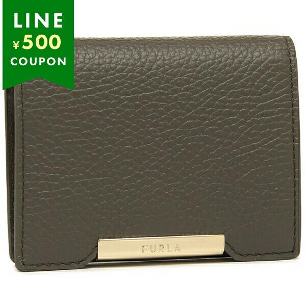 フルラ 二つ折り財布 ジャーダ カーキグリーン レディース FURLA WP00522 HSF000 2810S GIADA S COMPACT WALLET BIFOLD COIN SAGE ミニ財布 FURLA WP00522FURLA...
